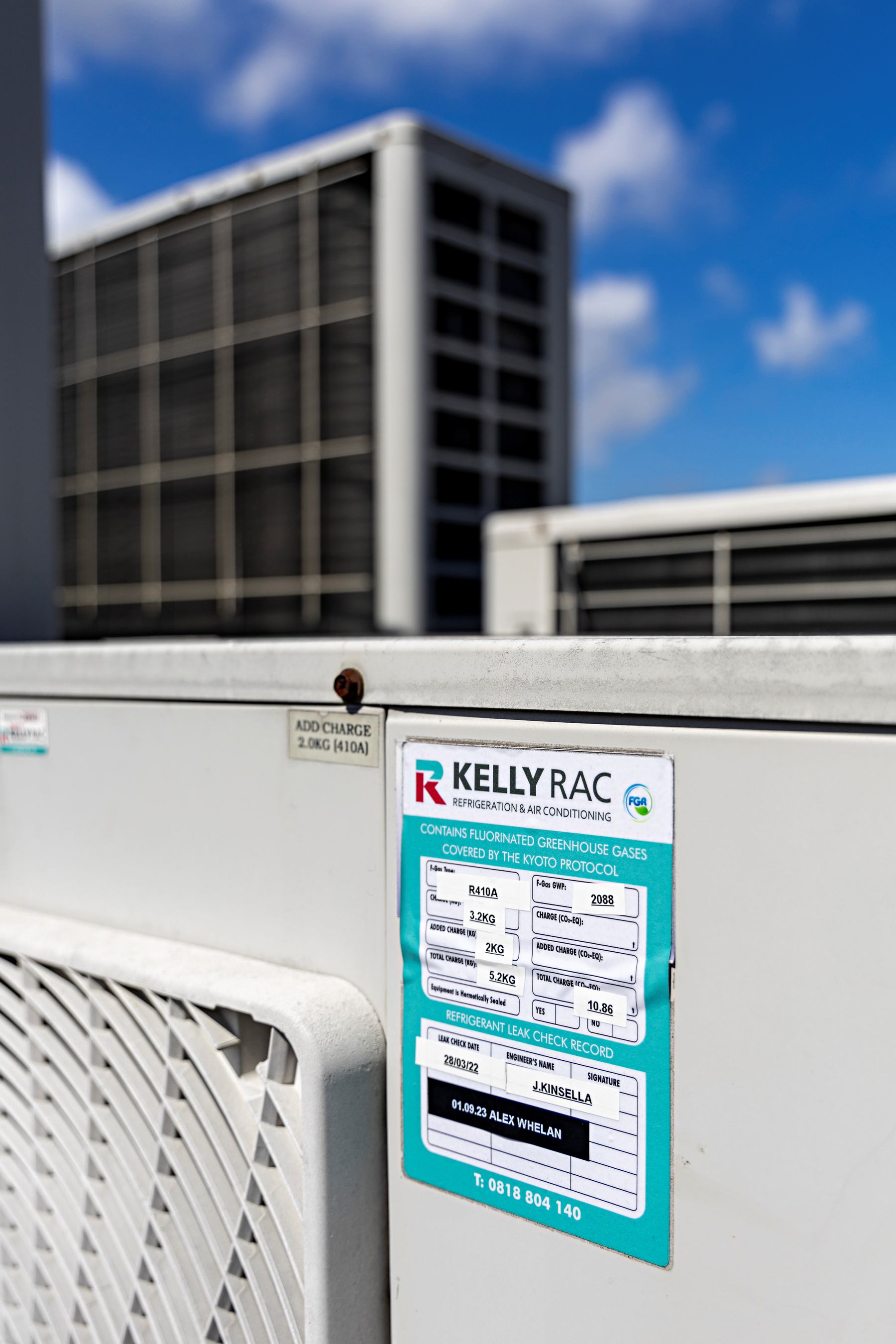Kelly RAC – Refrigeration & Air Conditioning Ireland